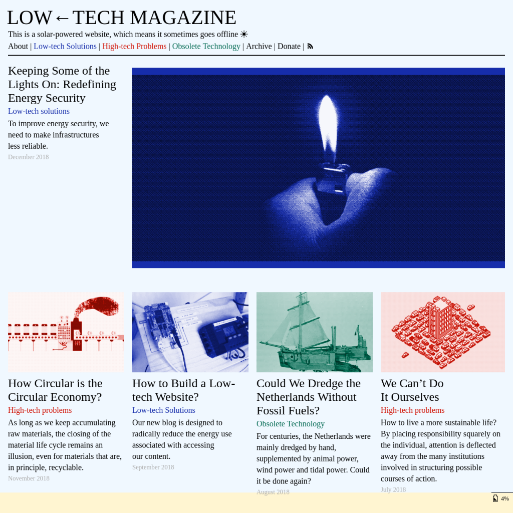 Offline Matters: An Interview Series — The Low-Tech Web with Kris de ...